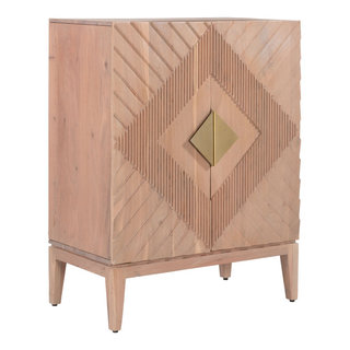 Hira Cabinet Natural - Transitional - Storage Cabinets - by Zuo Modern ...