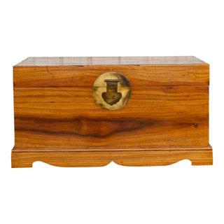 Campaign Style Asian Cedar Chest - Asian - Accent Chests And Cabinets ...