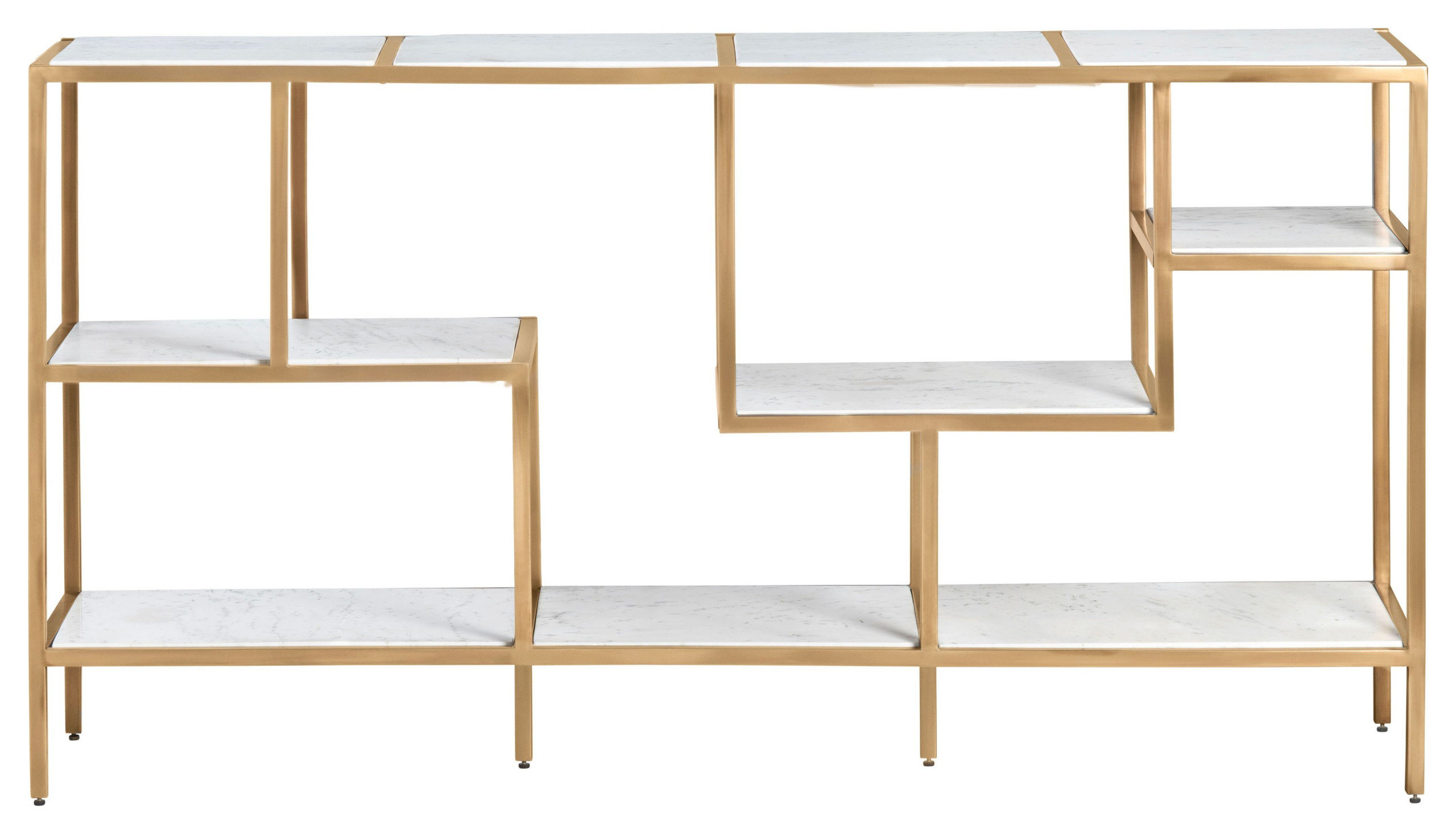 Gatzby 64" Console Table, Brass - Contemporary - Console Tables - by ...