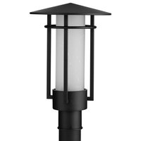 Luxury Mid-Century Modern Post Light, Midnight Black - Transitional ...