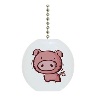 Kids Pig Ceiling Fan Pull - Traditional - Ceiling Fan Accessories - by ...