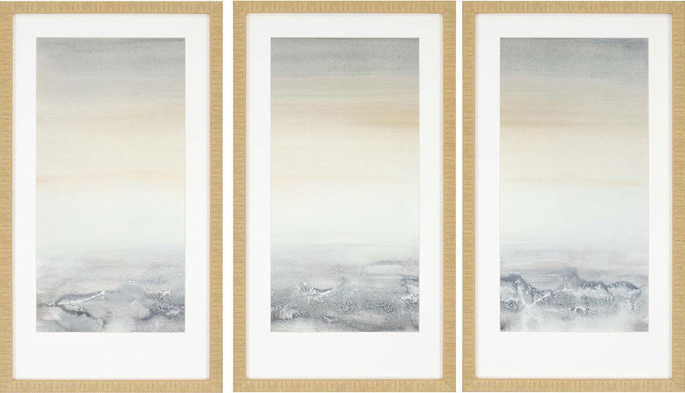 Sable Island Artwork, Set of 3, 18"x32" - Beach Style - Prints And ...