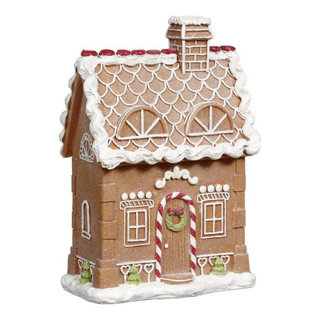 Mark Roberts 2021 Gingerbread House with Chimny 12" - Contemporary ...