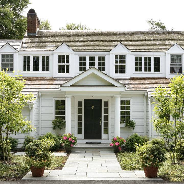 75 Beautiful Double Gable Roof Home Design Ideas & Designs | Houzz AU