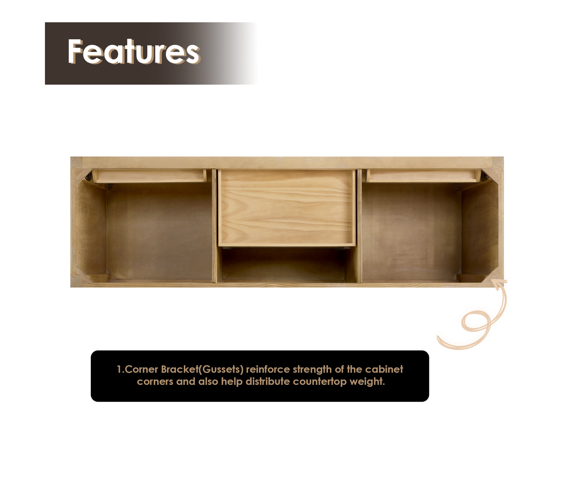 Solana Bathroom Vanity with Calacatta White Quartz Stone Countertop, 72 ...