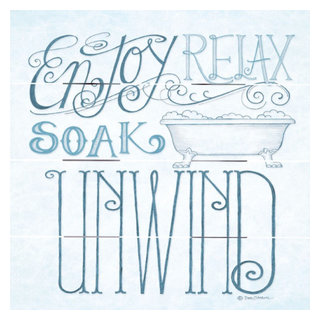 Soak and Unwind Pallet Art - Contemporary - Prints And Posters - by ...