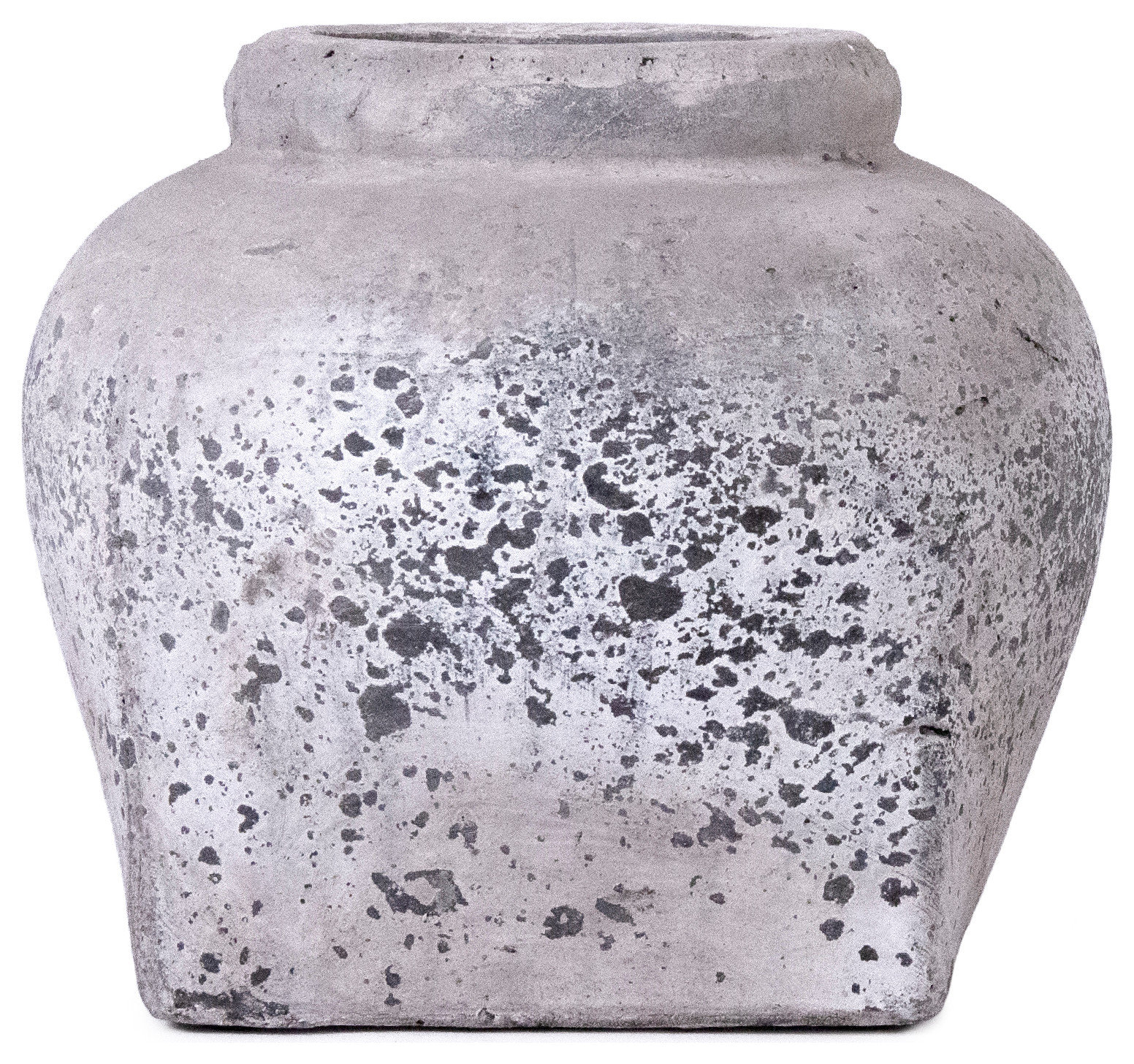 Small Stone Jar - Farmhouse - Vases - by Zentique, Inc. | Houzz