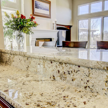 Snowfall Granite - Photos & Ideas | Houzz