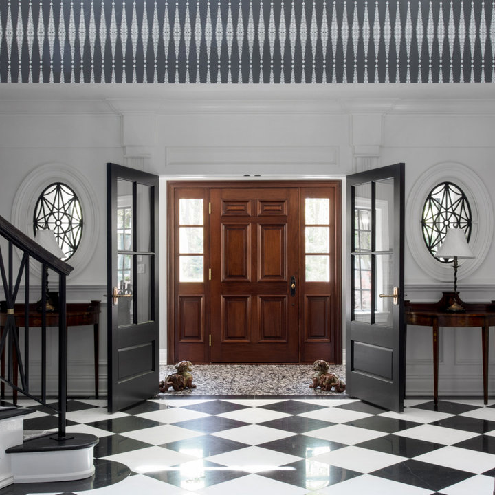 75 Wall Paneling Entryway Ideas You'll Love - December, 2025 | Houzz