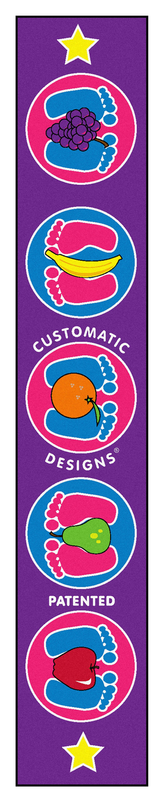 Flagship Carpets CE441-00 15"x89" Customatic Design Jump Half Turn Rug ...