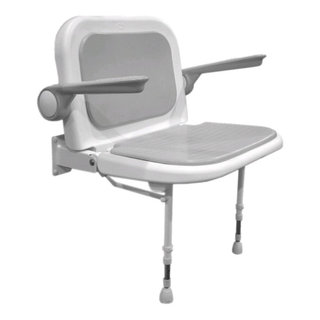 Transolid ARC, Shower Seat, 27.75"x19.13"x32" - Contemporary - Shower ...