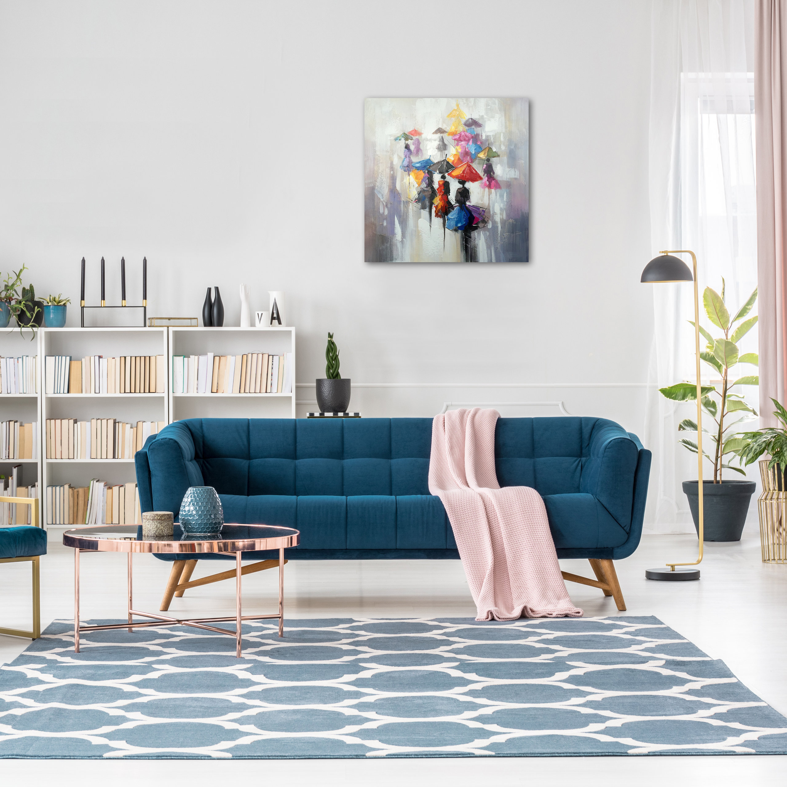 Rain in Memory II - Contemporary - Paintings - by Bayland Collection ...