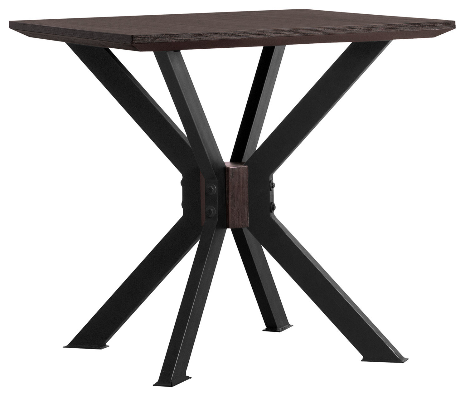 Pirate Acacia End Table - Industrial - Side Tables And End Tables - by ...