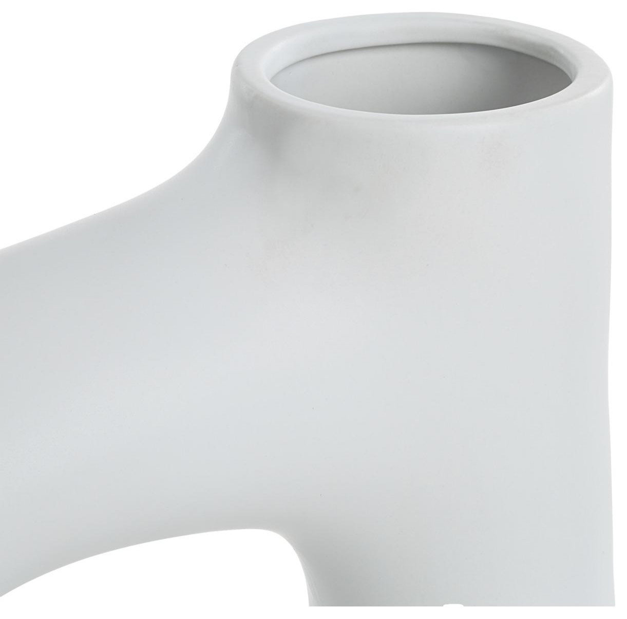 Vostra Vase, Matte Off-White - Transitional - Vases - by Lighting New ...