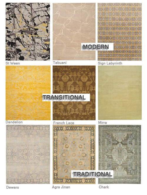Modern Rugs - Transitional Rugs - Traditional Rugs