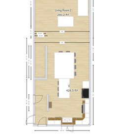 Combining kitchen island and dining area vs island and table