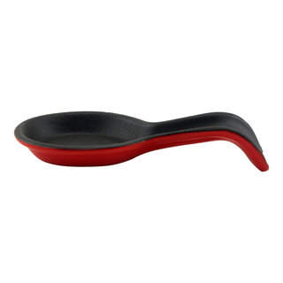 Cast Iron Spoon Rest, Red - Contemporary - Spoon Rests - by BergHOFF ...