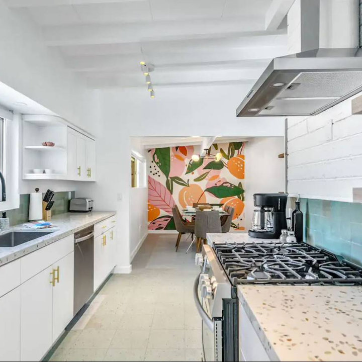 75 Beautiful Kitchen with Terrazzo Benchtops Ideas & Designs - October ...