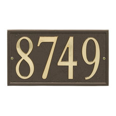 50 Most Popular Contemporary Bronze House Numbers for 2020 | Houzz