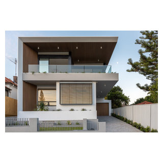 Duncan St Maroubra - NSW | CX Castellated Cladding Tas Oak & French Oak ...