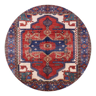 Ahgly Company Indoor Rectangle Mid-Century Modern Area Rugs, 5' x 7', 4 ...