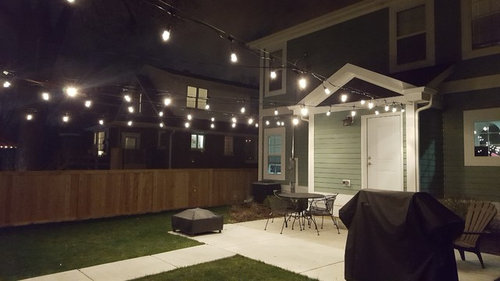 Backyard Cafe String Lights