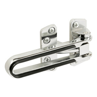 1Ea S4743 Pol.Chrome Swing Lock With Rubber Bumper - Traditional - Door ...