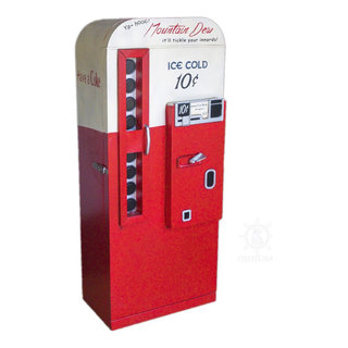 Coca-Cola Vending Machine Storage - Eclectic - Accent Chests And ...