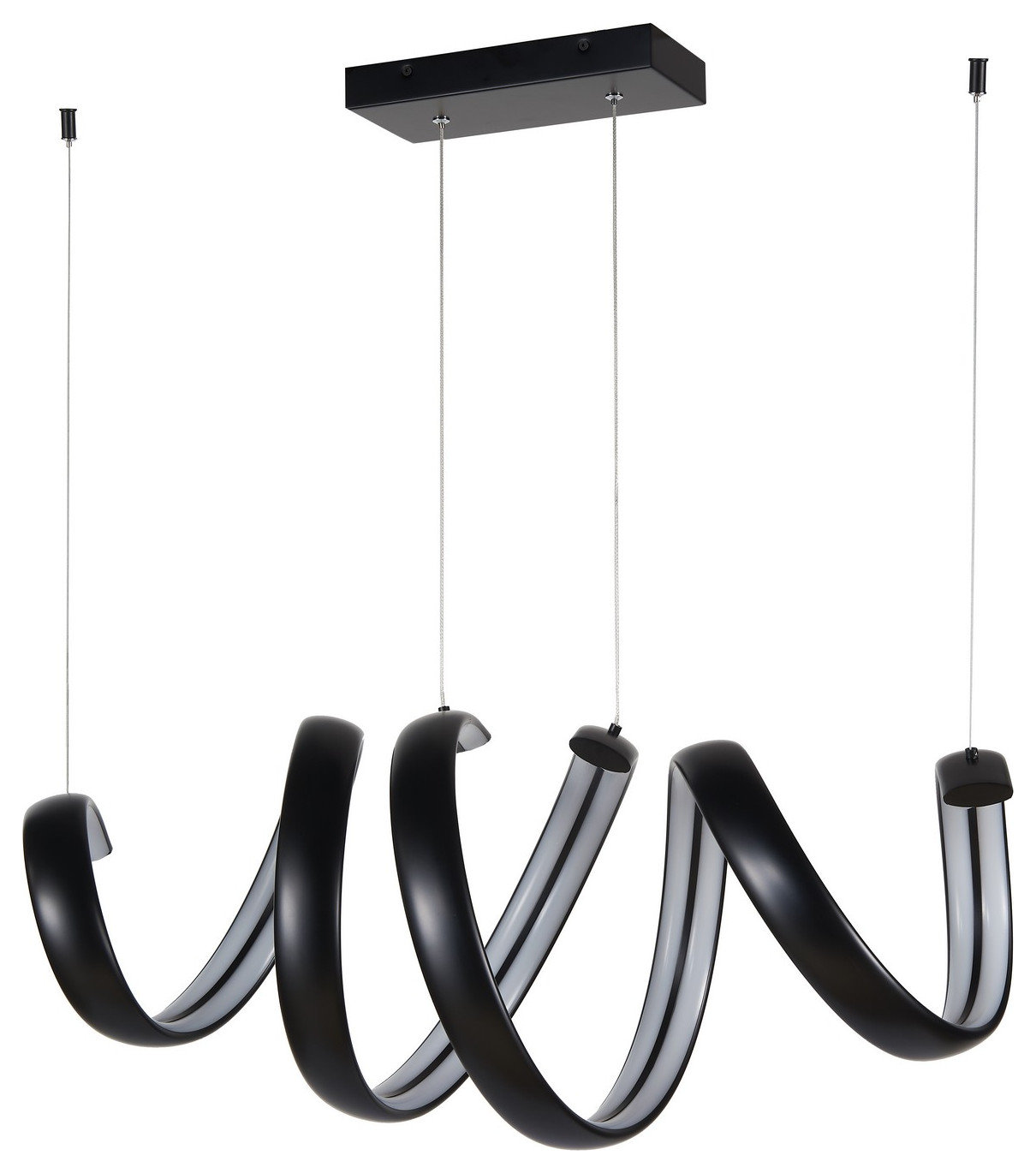 Sling LED Pendant in Matte Black - Modern - Pendant Lighting - by LAMPS ...