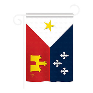 Mardi Gras Acadiana 2-Sided Impression Garden Flag - Mediterranean ...