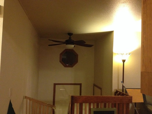 Ceiling fan/entry way help!!! | Houzz Forum