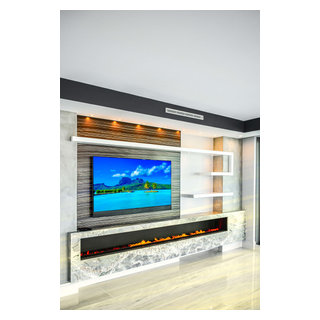 Ritz Residences Condo Remodel - Contemporary - Living Room - Tampa - by ...