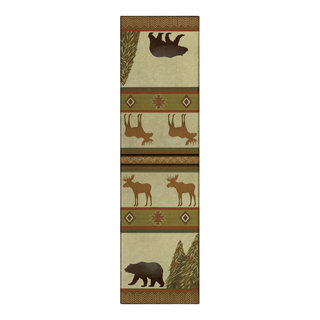 Addison Rugs Adventure AAD31 Brown 2'3"x7'6" Rug - Rustic - Outdoor ...
