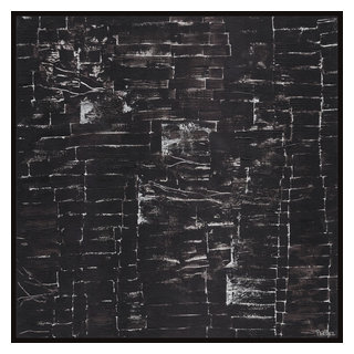 "Swift Reaction" Floater Framed Painting Print on Canvas, 24x24 ...