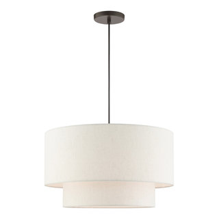 English Bronze Casual, Transitional, Versatile, Minimal Pendant ...