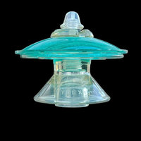 Insulator Light Pyrex with Trafficlight Lens Pendant Aqua ...