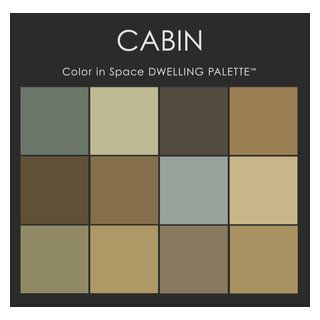 Color in Space Cabin Paint Color Palette™ - Rustic - Paint - by Color ...
