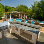 Carroll Pool - Traditional - Patio - Jacksonville - by Coastal Luxury ...