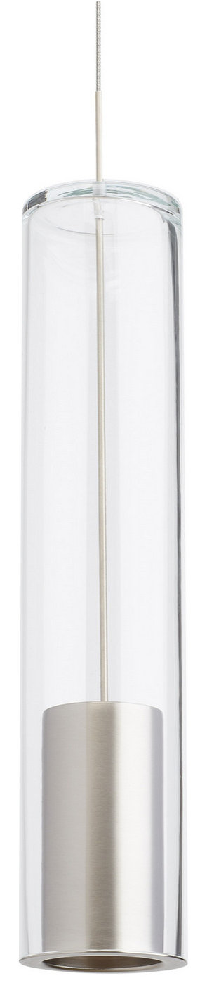 Satin Nickel LED Pendant from the Captra Collection, 3.000 ...