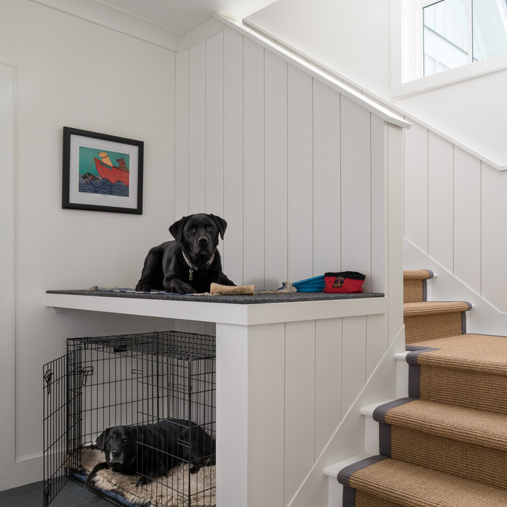 75 Beautiful Staircase with Tongue and Groove Walls Ideas and Designs ...