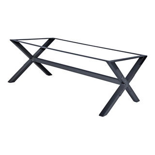 X Brace Cocktail Table Base - Rustic - Table Tops And Bases - by The ...