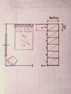 camera da letto soppalcata