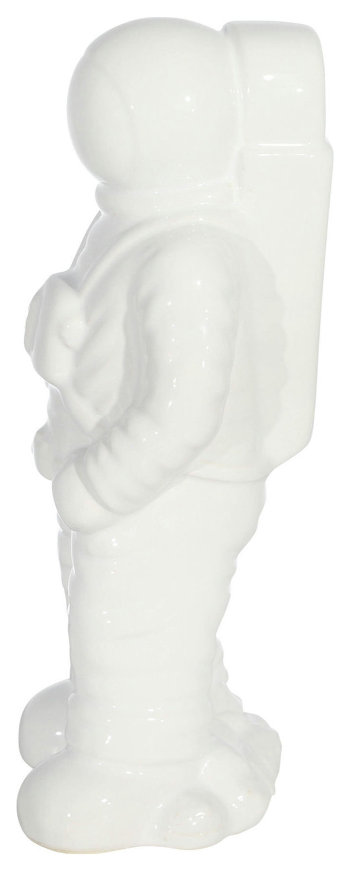 Ceramic 12" Astronaut Statuette, White - Contemporary - Decorative ...