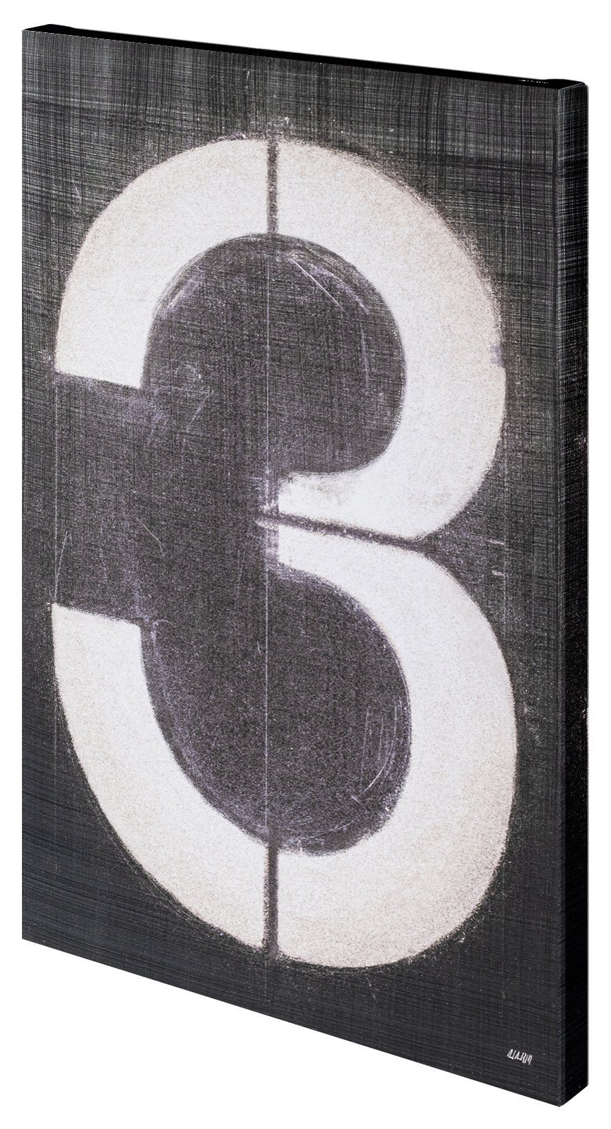 Value Collector 3 Canvas Artwork, 40.0L x 3.0W x 60.0H - Contemporary ...