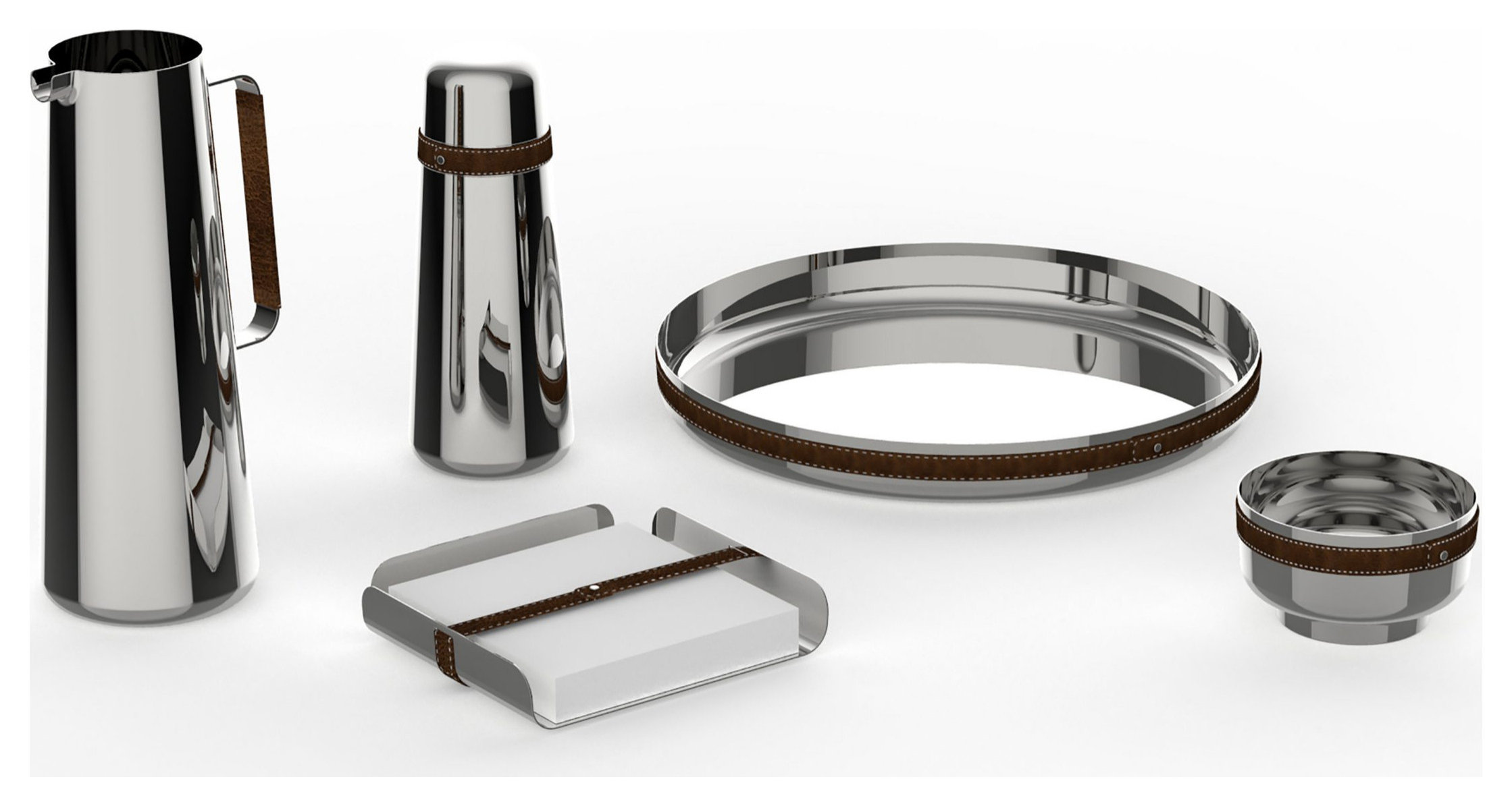 Nambe Tahoe Pitcher - Contemporary - Pitchers - by pruneDanish | Houzz