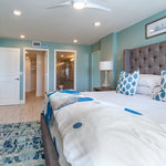 Blue Crab and Waves Lumbar Pillow - Beach Style - Decorative Pillows ...