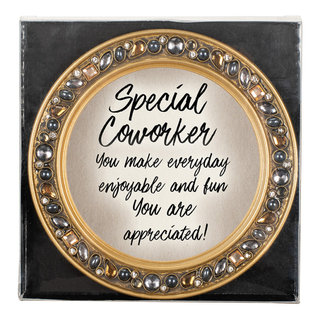 Coworker Amber Jeweled - Contemporary - Coasters - by New and Exciting ...