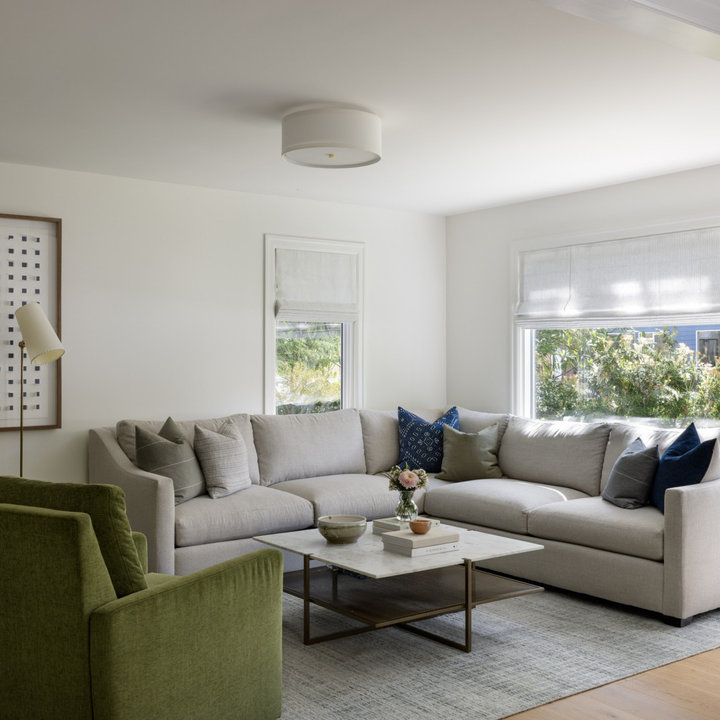 75 Light Wood Floor Living Room Ideas You'll Love - September, 2025 | Houzz