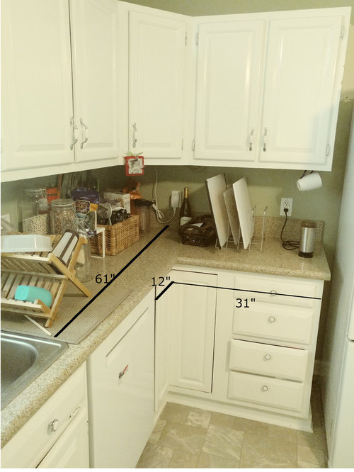 How to rework an awkward kitchen corner