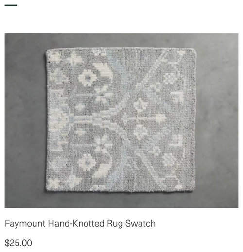 Arhaus area Rug